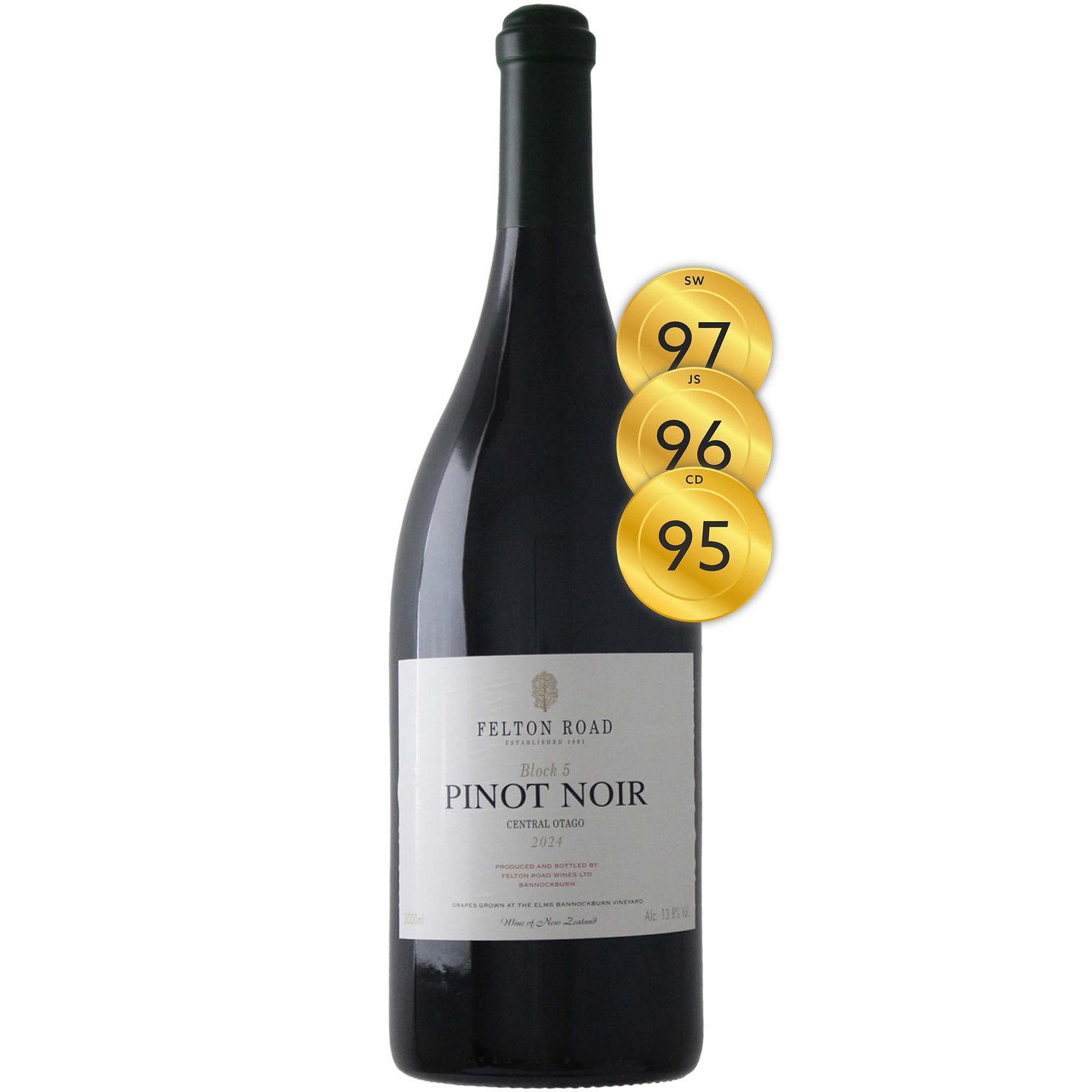 Felton Road Block 5 Pinot Noir 2024 (3000ml)